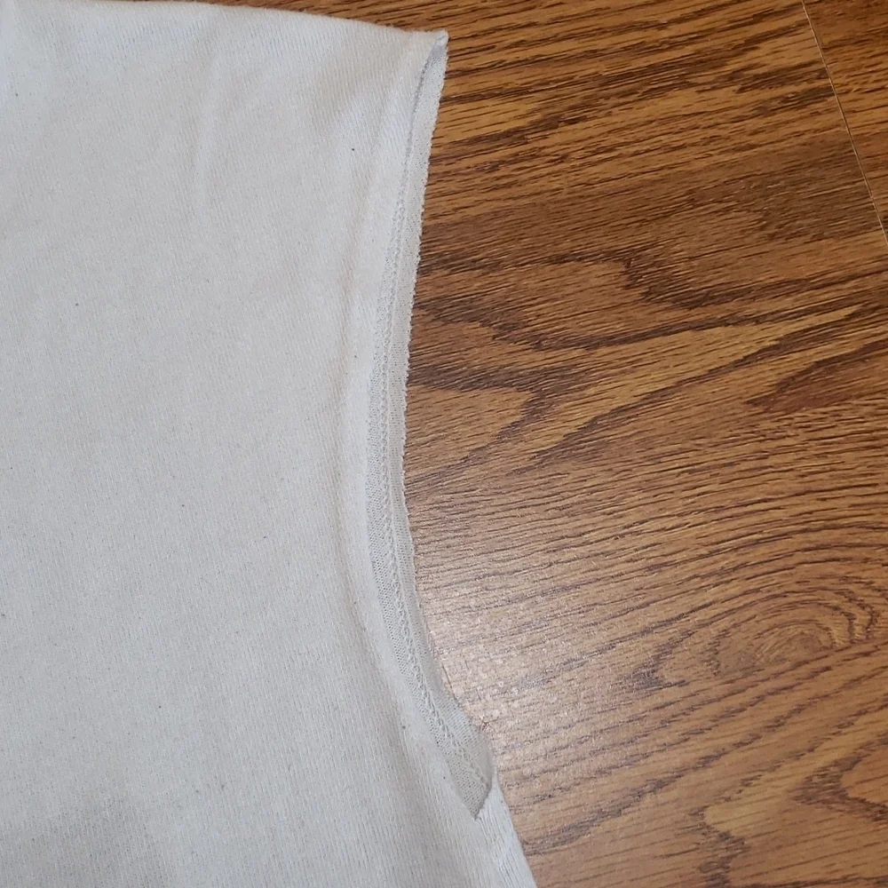 Vintage Havana | Tops | Havana Vintage Open Back White And Gray Top M ...